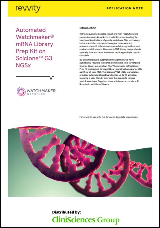 Watchmaker Genomics Clinisciences