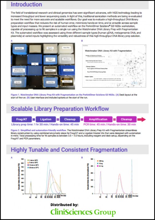 Watchmaker Genomics Clinisciences