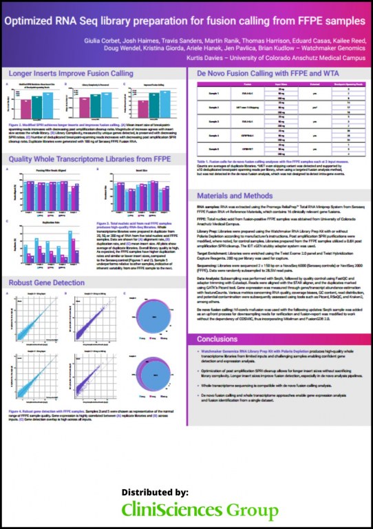Watchmaker Genomics Clinisciences