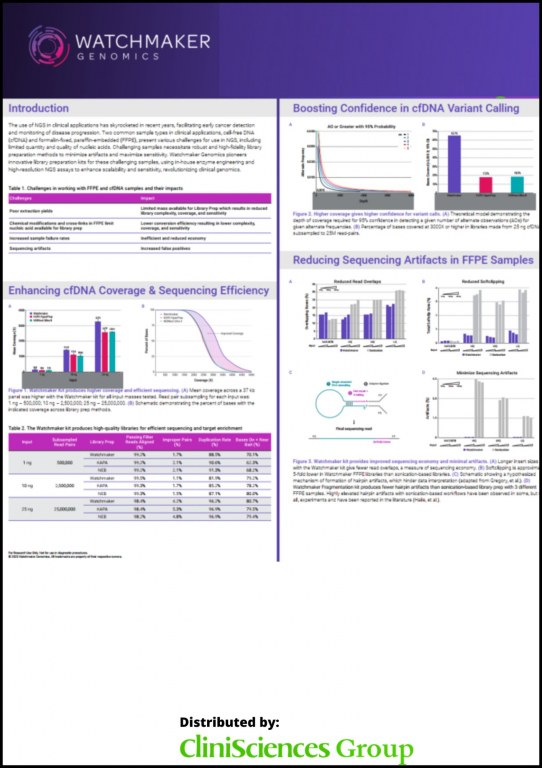 Watchmaker Genomics Clinisciences